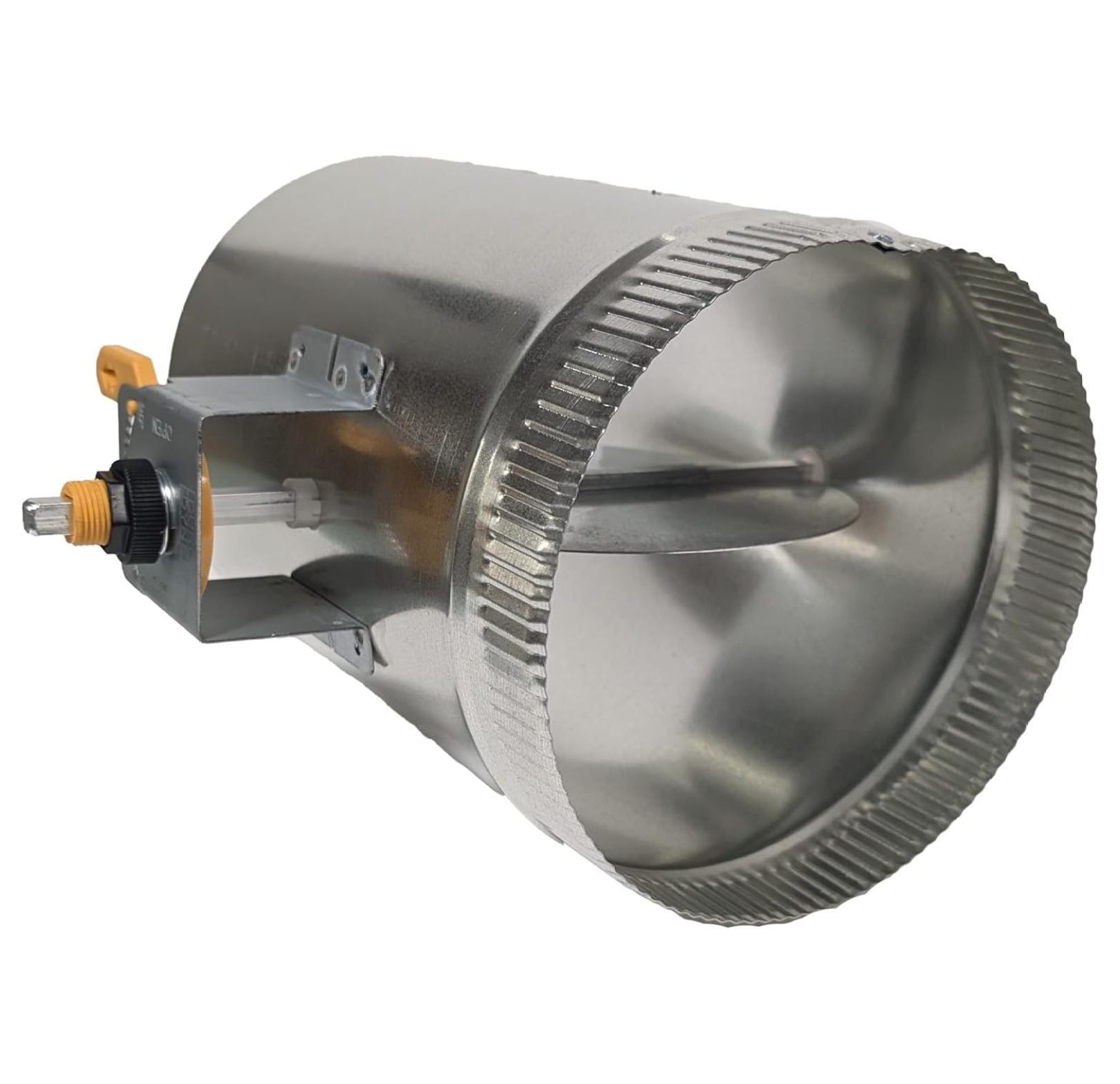 12" Damper Sleeve w/ 1.5" Stand-Off, 3/8" Rod HVAC - Walmart.com