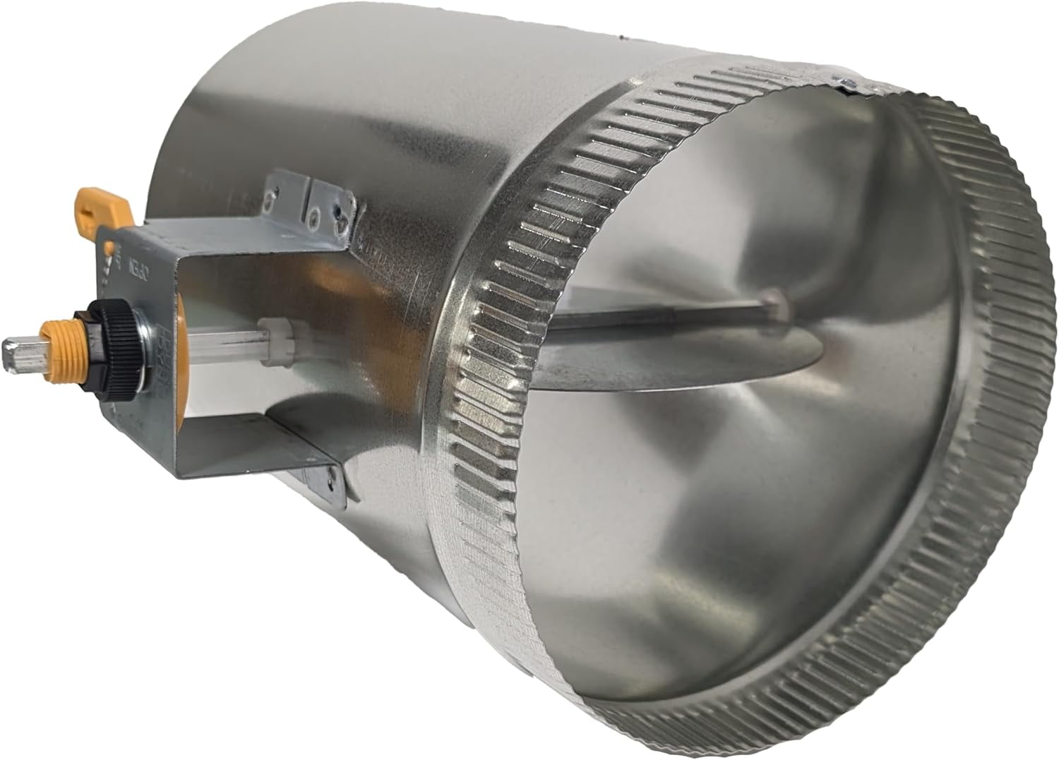 12" Damper Sleeve w/ 1.5" Stand-Off, 3/8" Rod HVAC - Walmart.com