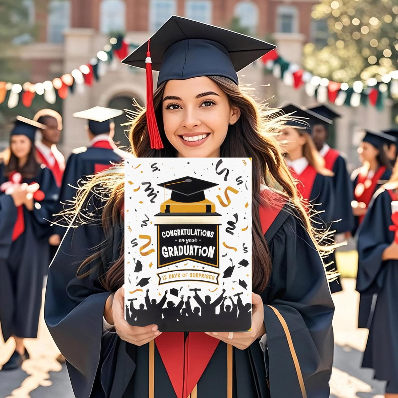 12 Day Graduation Countdown Gift Box – Empty Keepsake Box With Daily ...