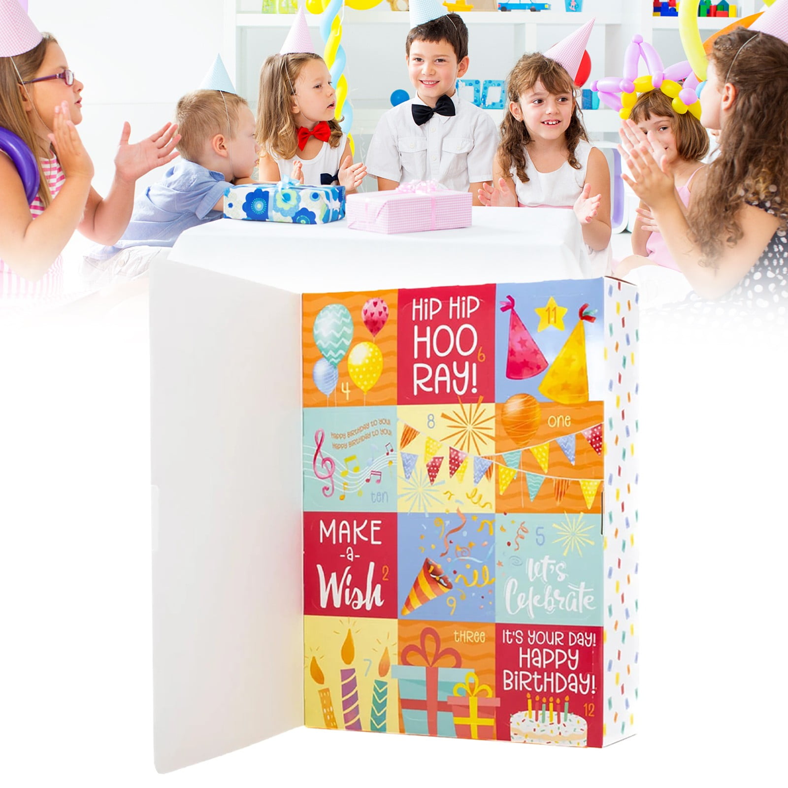 12 Days Birthday Countdown Box – Diy Fillable Advent Calendar Box With ...