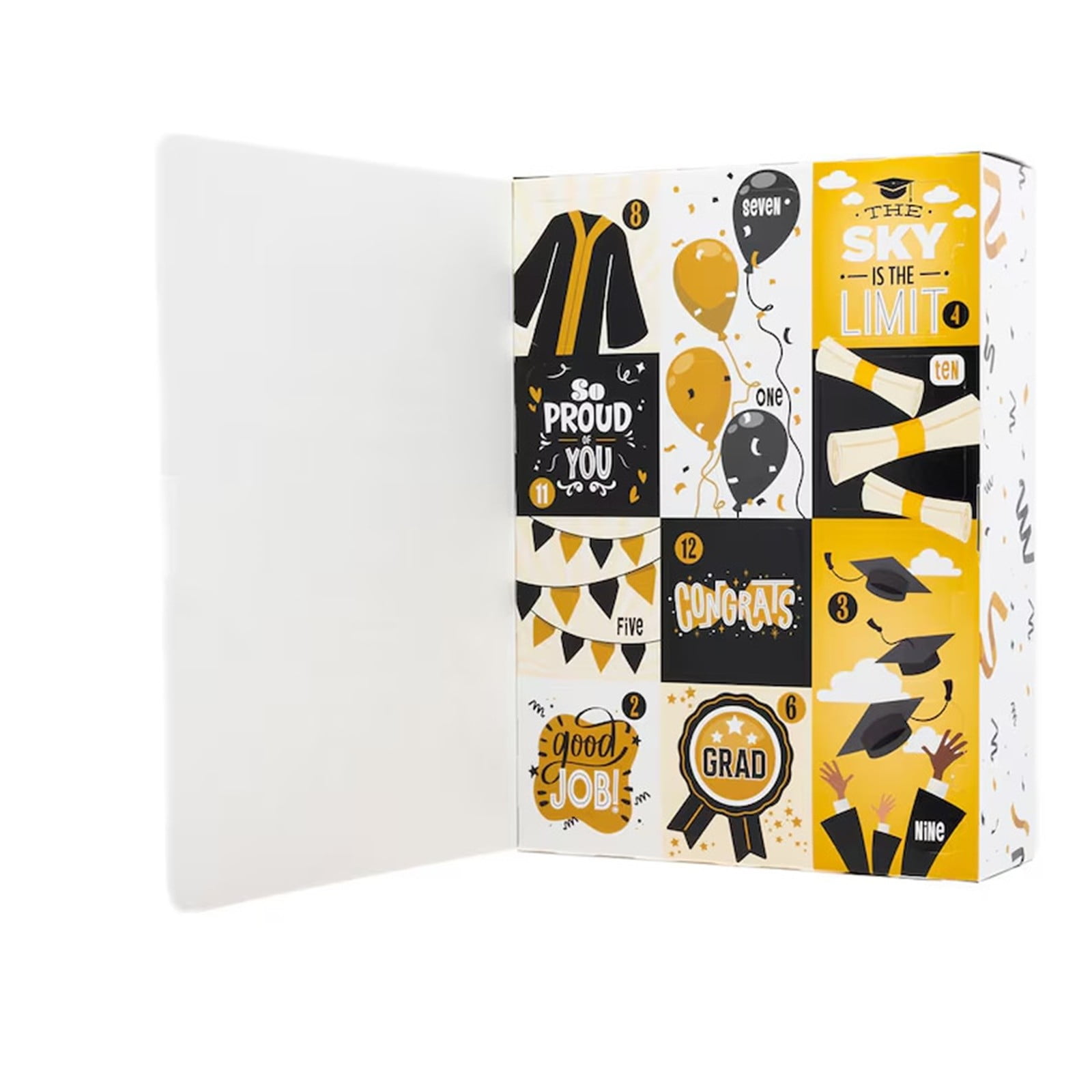 12 Days of Graduation Surprise Box - Countdown Calendar Gift for ...