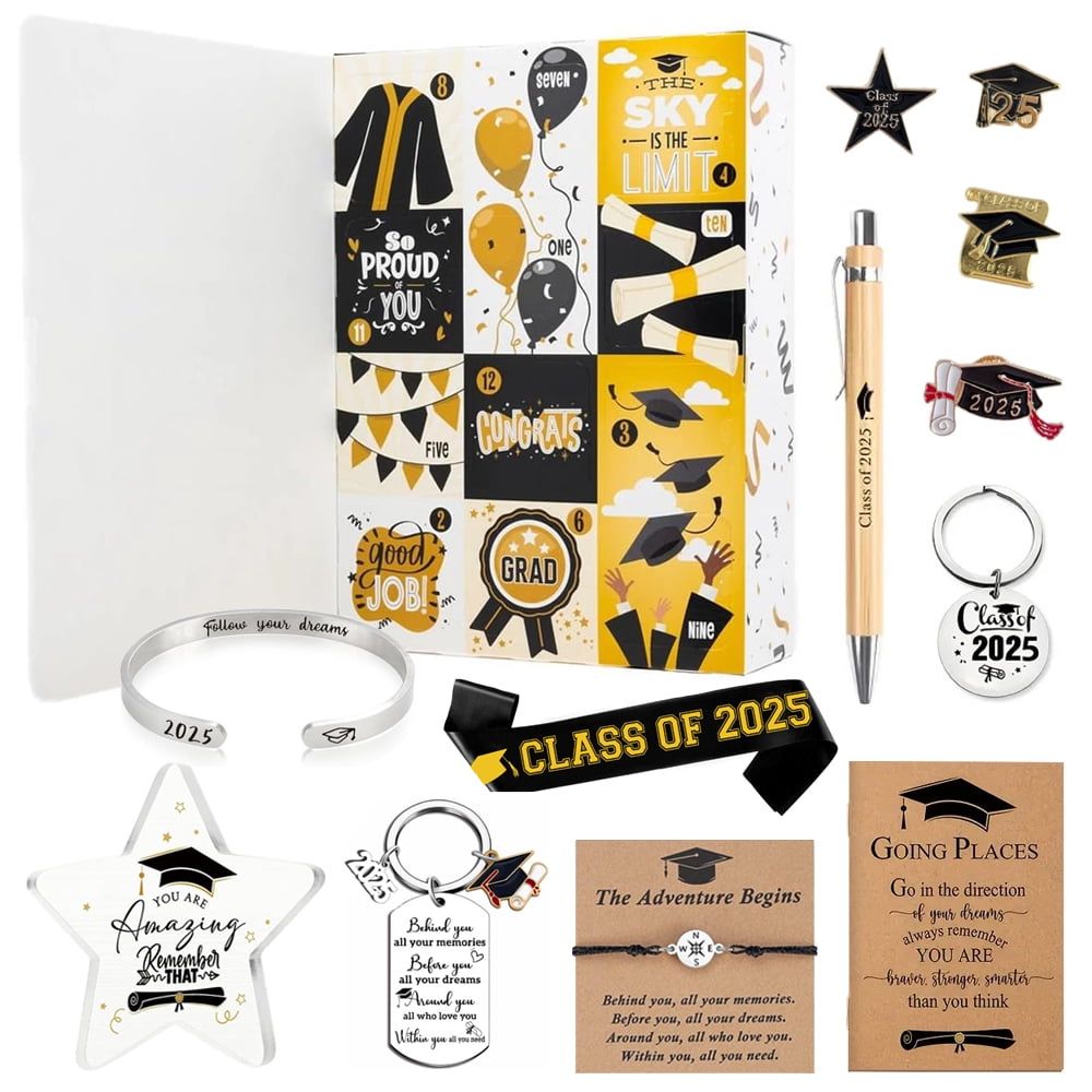 12 Days of Graduation Surprise Box - Countdown Calendar Gift for ...