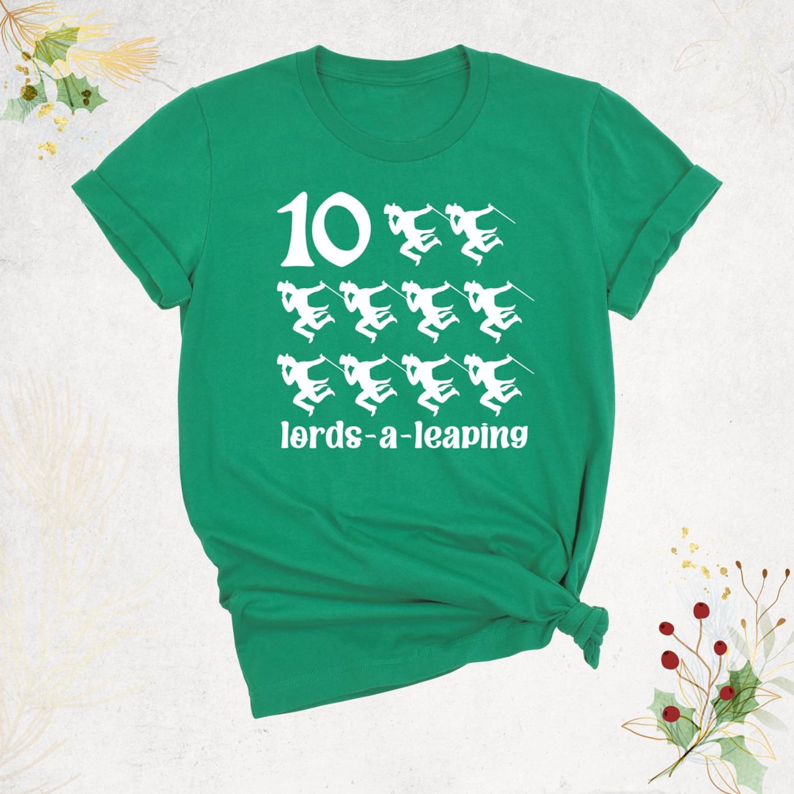 12 Days of Winter Group Tee Shirt Family Matching Twelve Days Winter ...