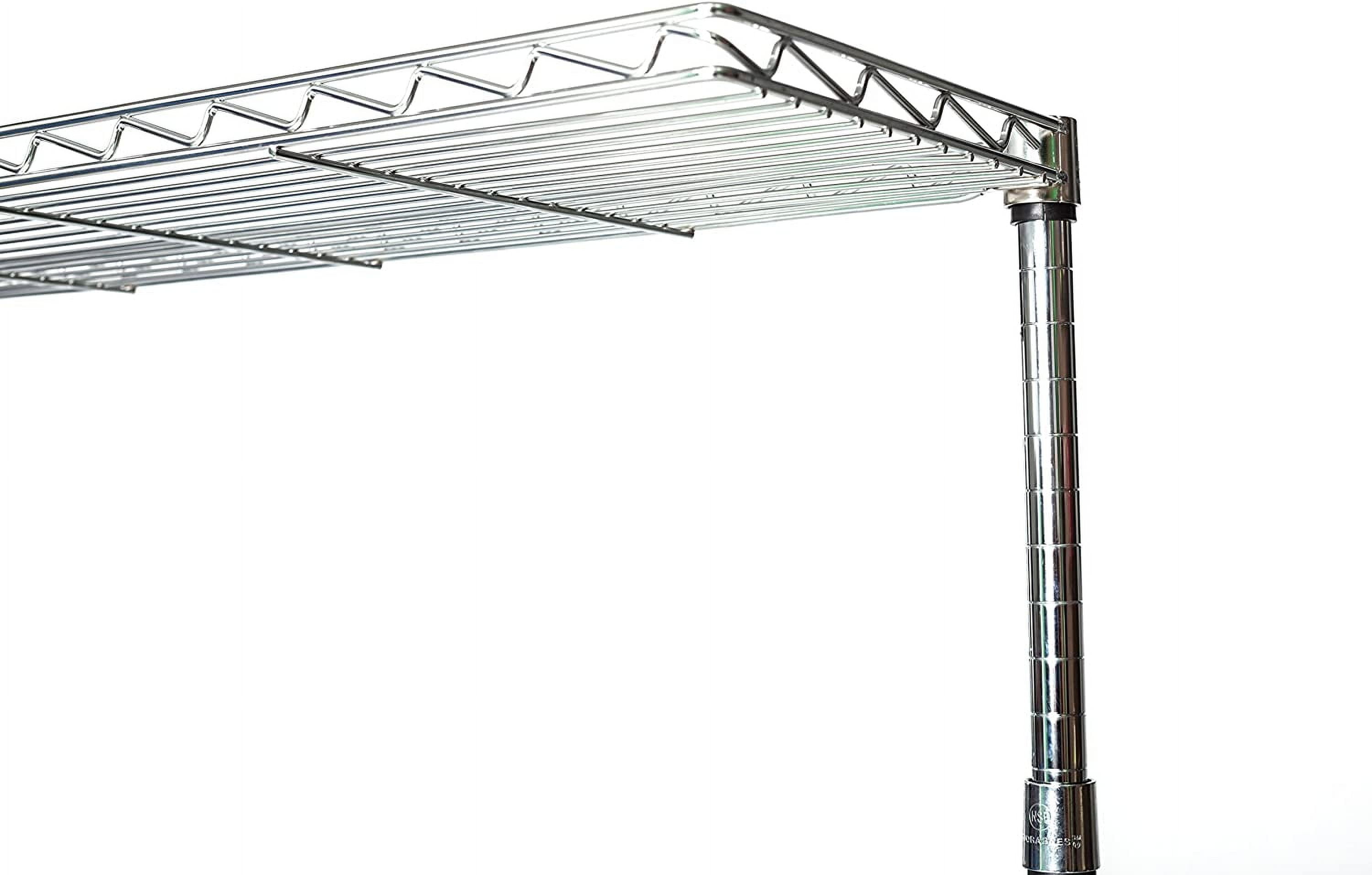 12" Deep x 24" Wide Individual Cantilever Wire Shelf - Walmart.com