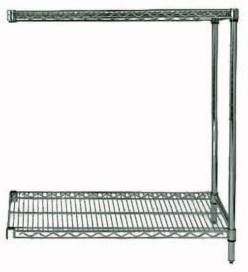 12" Deep x 72" Wide x 36" High 2 Tier Freezer Add-On Shelving Unit ...