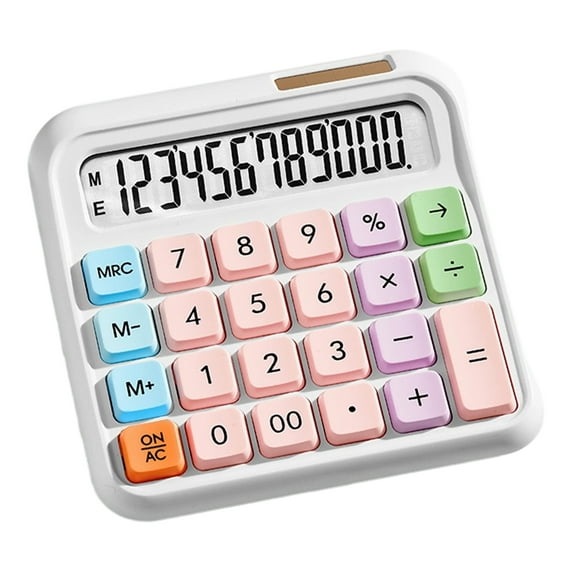 12 Digit Calculator With Flexible Key panel Solar Auto Charging 15 ...