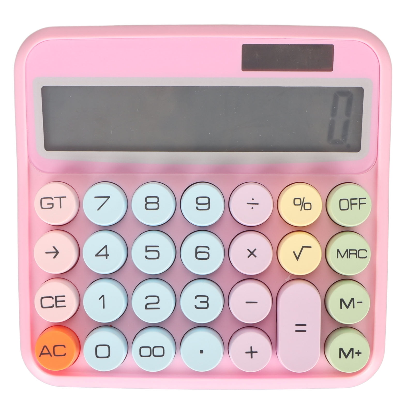 12 Digit Colorful Calculator Mechanical Keyboard Calculator Electronic ...