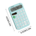12 Digit Desk Calculator, Desktop Calculators with Large LCD Display ...
