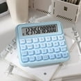 12 Digit Desktop Calculator with Large LCD Display, Dual Power Tilted ...