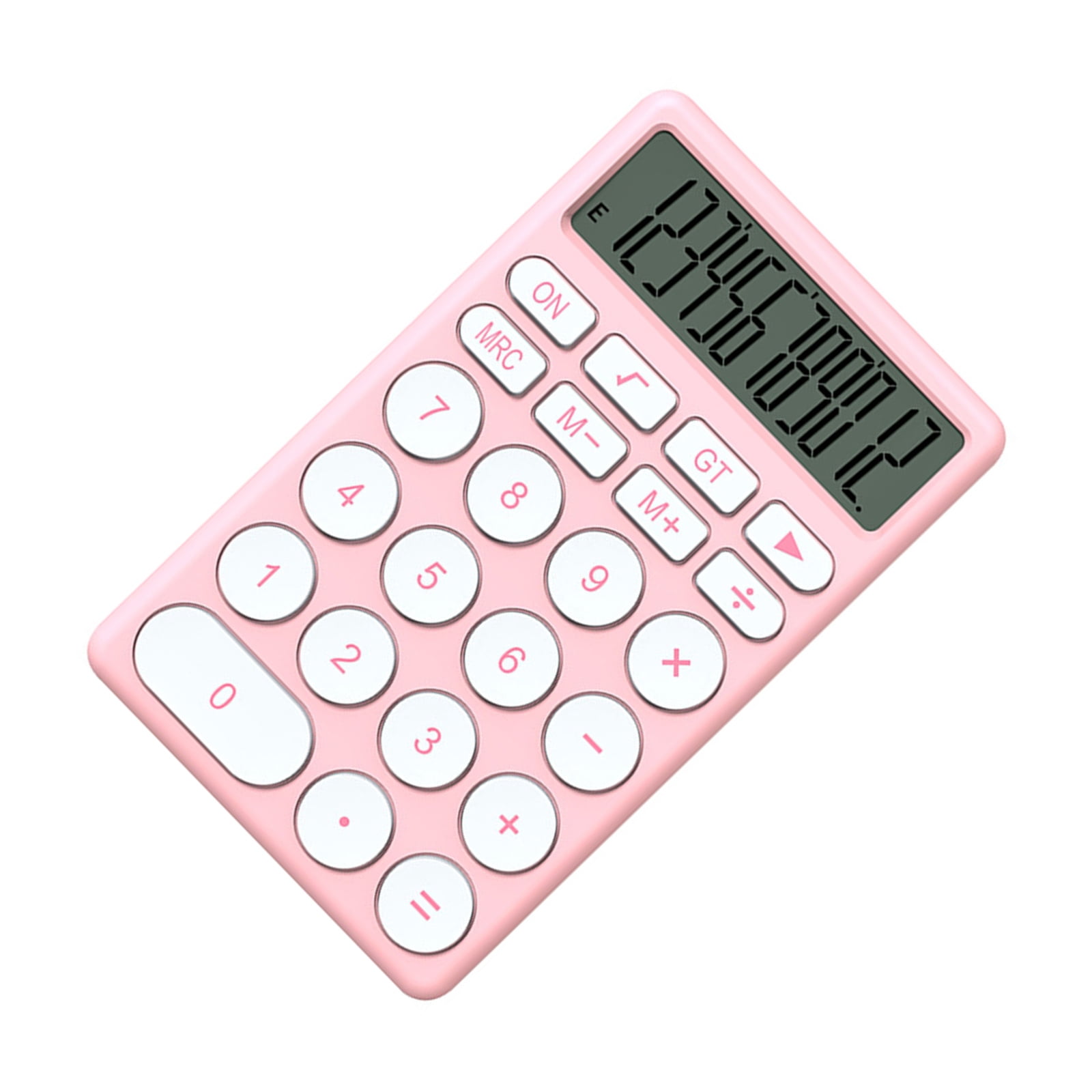 12 Digits Electronic Calculator Colorful and Functional Desk Calculator ...