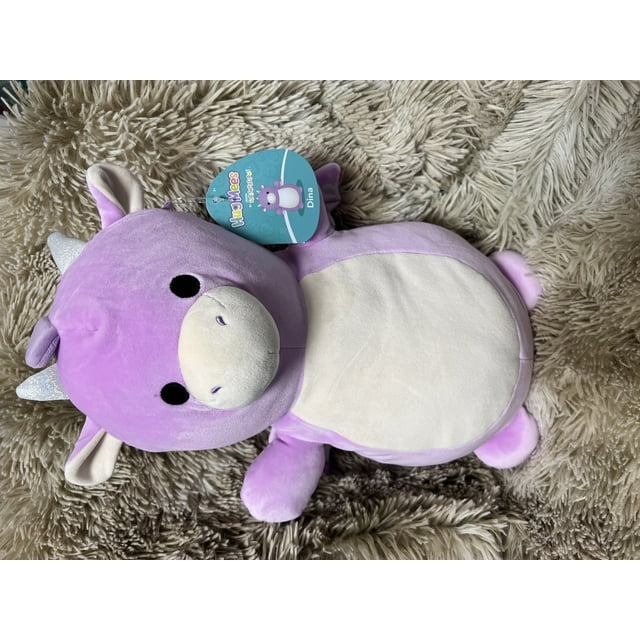 12" Dina purple dragon Hugmee Squishmallow - Walmart.com