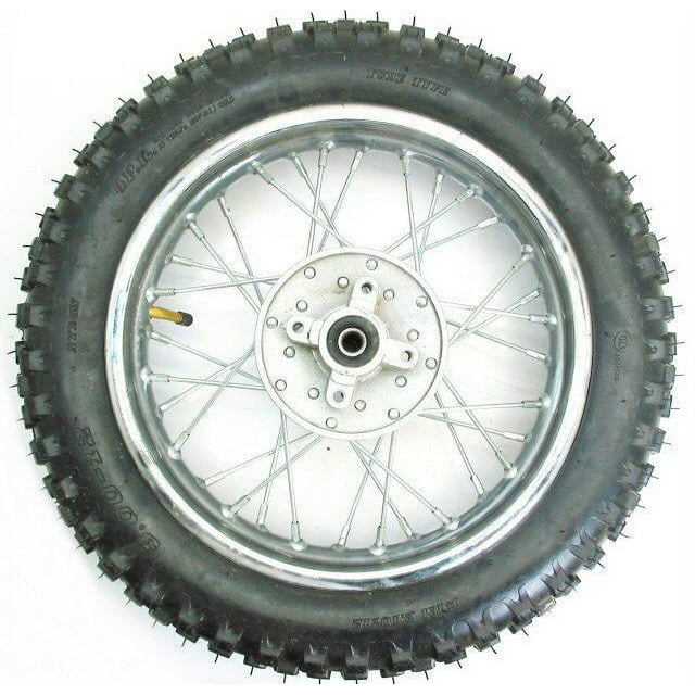 "12"" Dirt Bike Rear Wheel Assembly" - Walmart.com