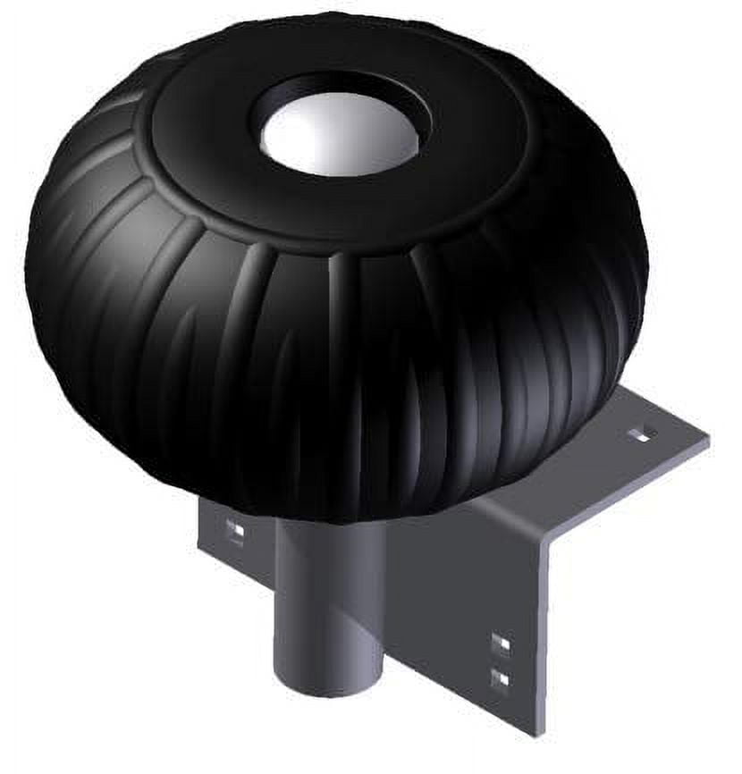 12" Dock Wheel - Straight - Black - Walmart.com