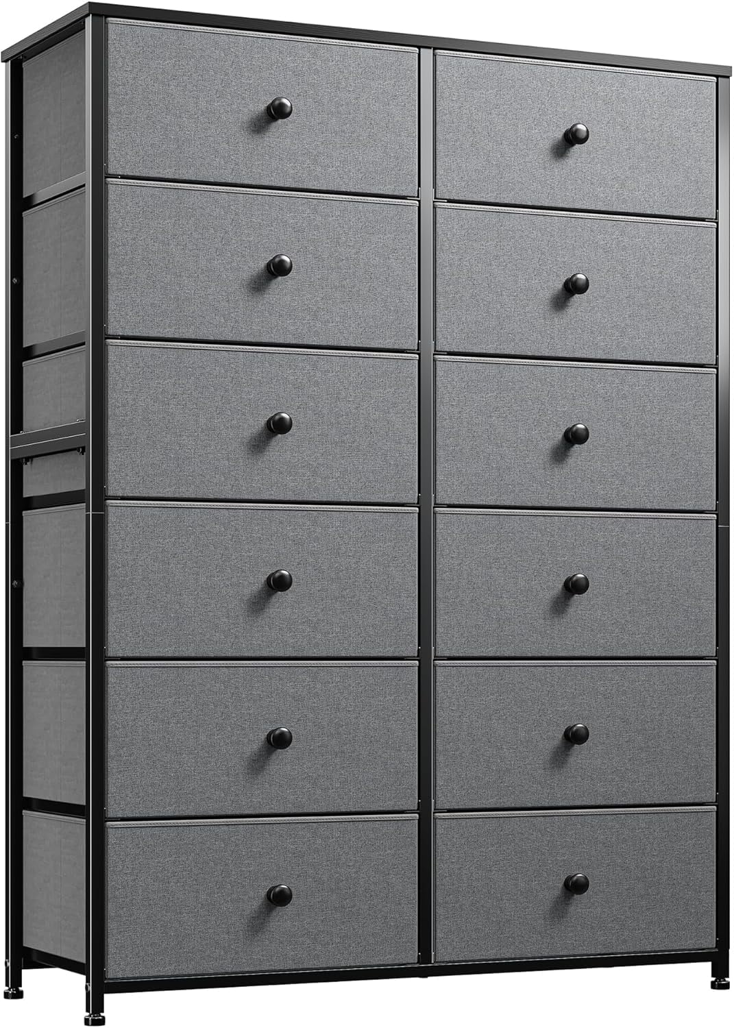 12 Drawers Dresser for Bedroom, 52.2''H Tall Dresser for Closet ...
