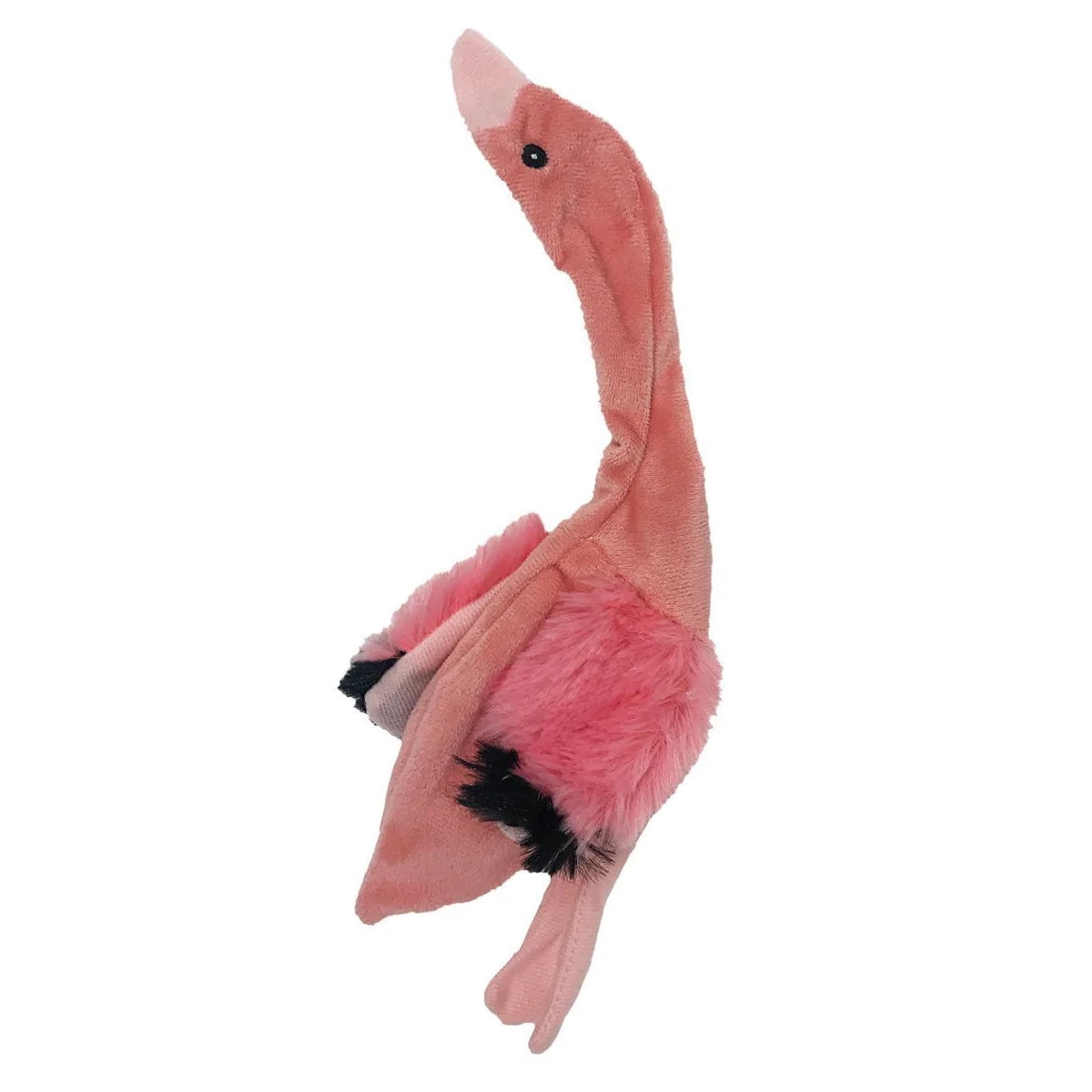 Dogline 11" Flamingo Crinkle Dog Toy - Walmart.com