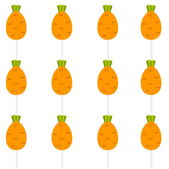 12 Easter Party Cakes, Small Flag Toppers, Party Decorations, Cupcakes ...