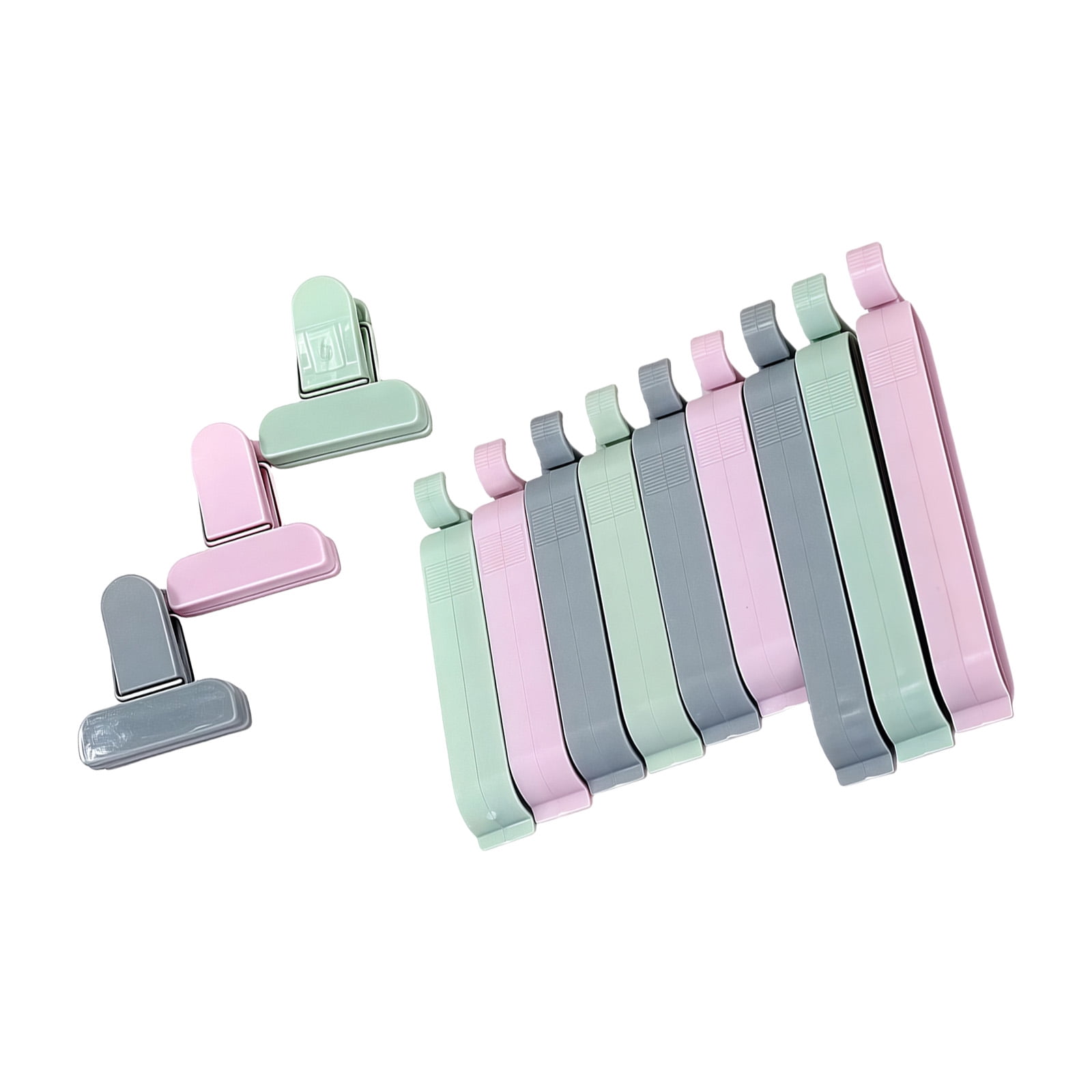 12 Effective Plastic Bag Sealing Clips Sturdy Plastic Bag Clamps for ...
