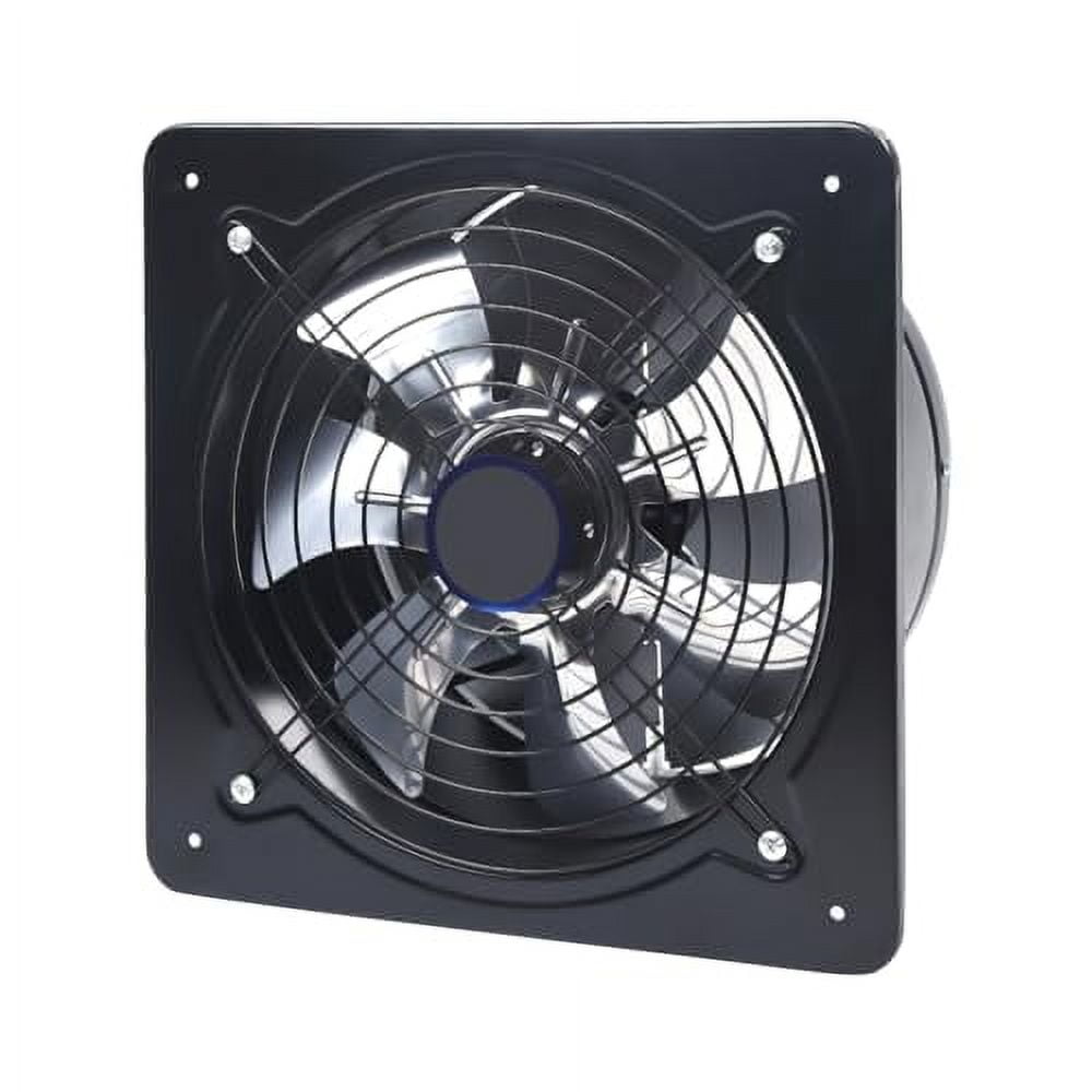 12'' Exhaust Fan 125W Wall Mounted Exhaust Fan Portable Kitchen ...