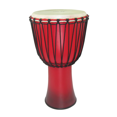 12 FIBERGLASS ROPE TUNED DJEMBE RED SUNBURST FINISH - Walmart.com