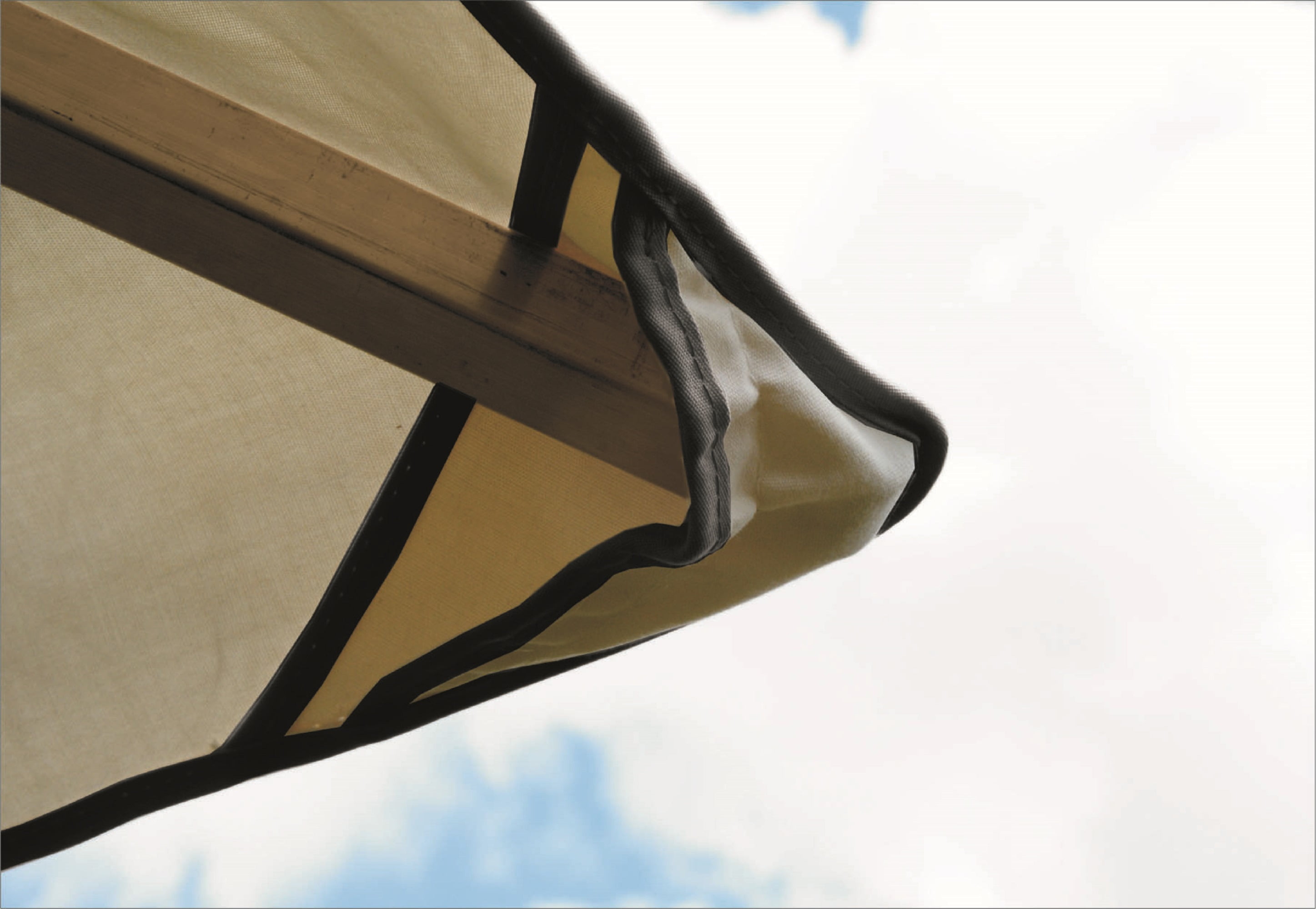 12 FT SQ STC SEVILLE and SANTA CRUZ Gazebo --Replacement Canopy---Khaki ...