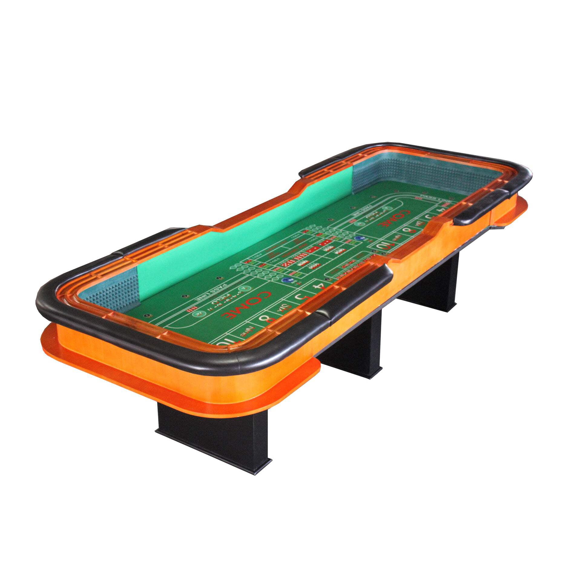 12 Feet Craps Table Model 13829 Green Green Primary Living Space Modern ...