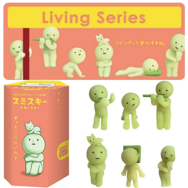 12 Figures Dreams Smiski Work Series Blind Box - Glow in The Dark ...