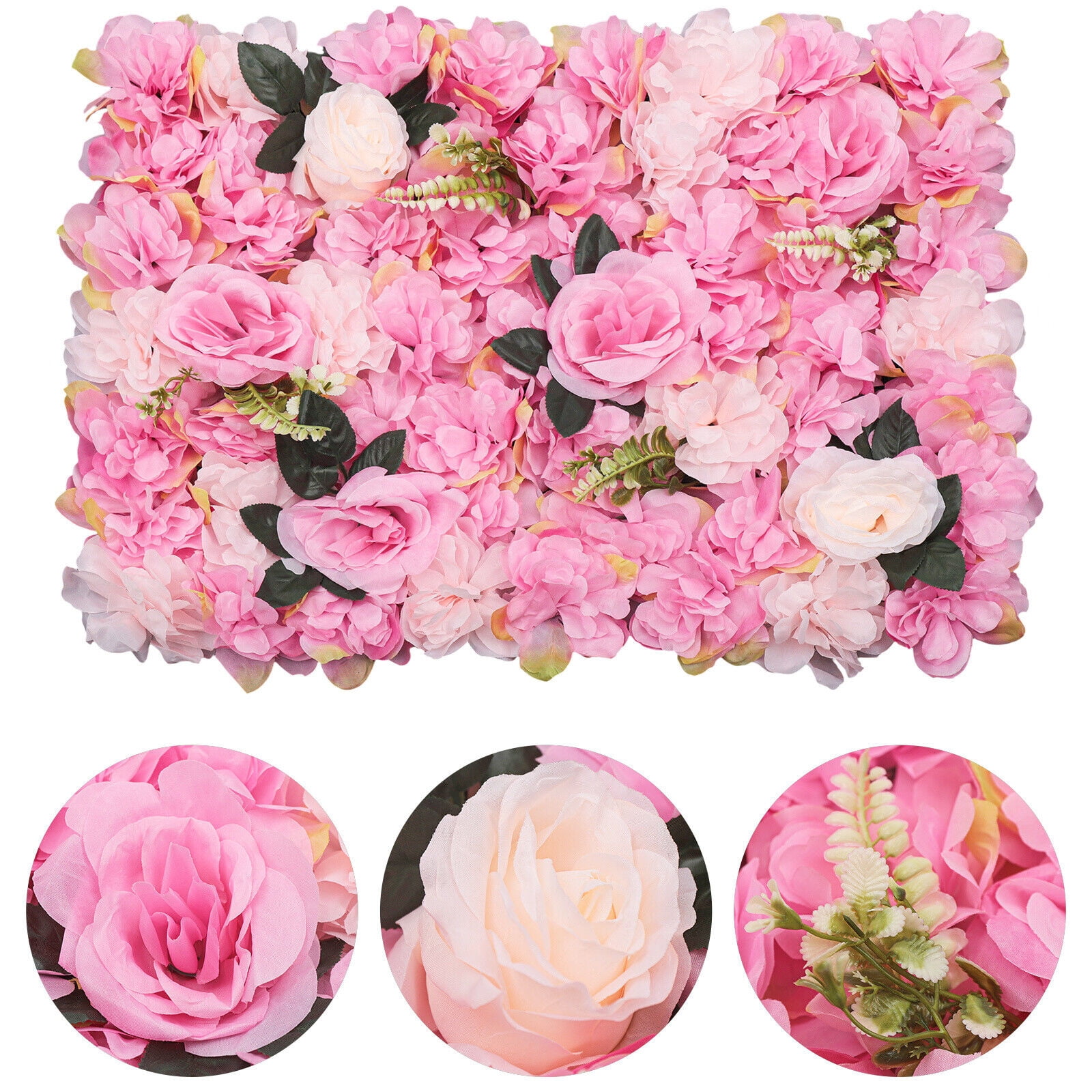 12* Flower Wall Panels 23.62x15.74 inch for Wedding Backdrops, Wedding ...