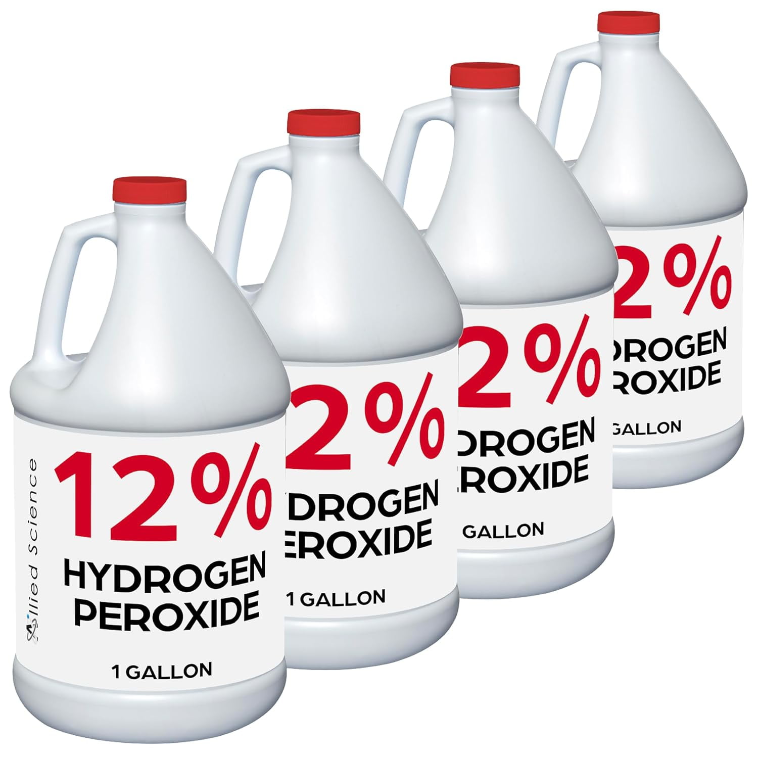 12% Food Grade Hydrogen Peroxide, 4X Stronger, Dilute and Use for ...