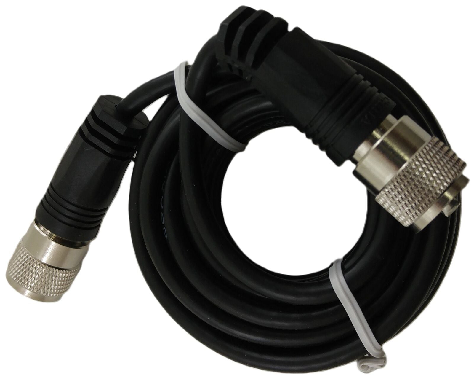 12 Foot RG58 A/U Molded Ends CB / HAM Radio Antenna Coaxial Cable ...