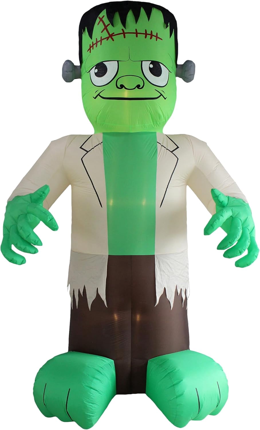 12 Foot Tall Huge Giant Halloween Inflatable Green Frankenstein Frank ...