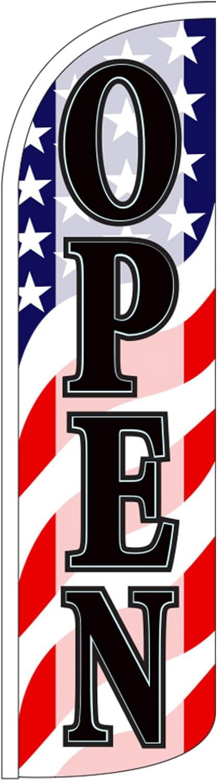 12-Foot WINDLESS Swooper Flag (Flag Only) - Walmart.com