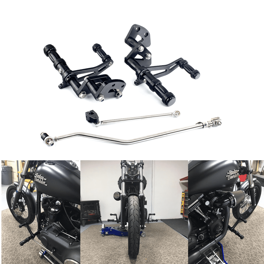 12" Forward Controls Footpegs for Harley Sportster XL883 XL1200 2004 ...