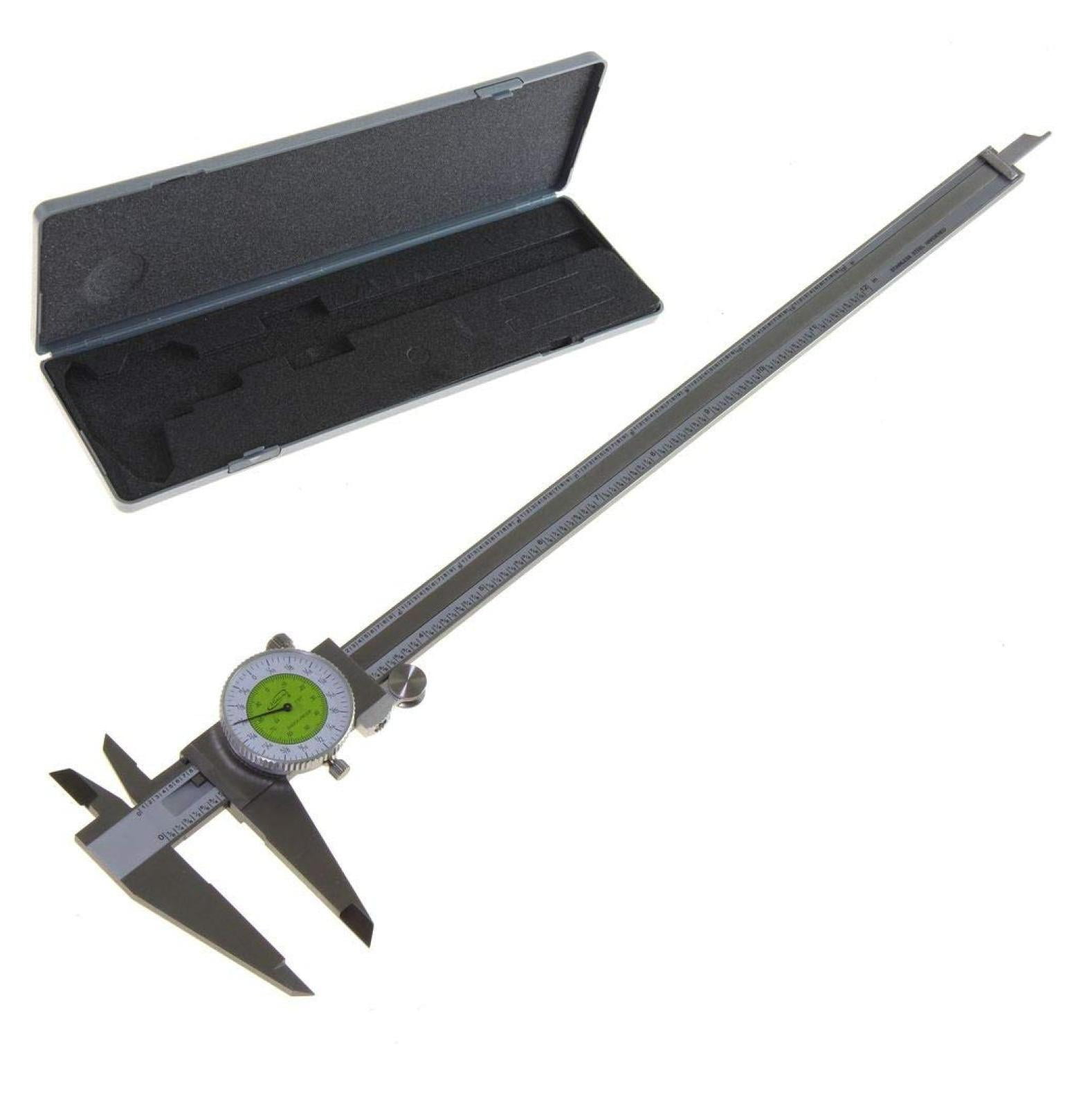 12" Fractional & Decimal Inch Combination Dial Caliper - Walmart.com