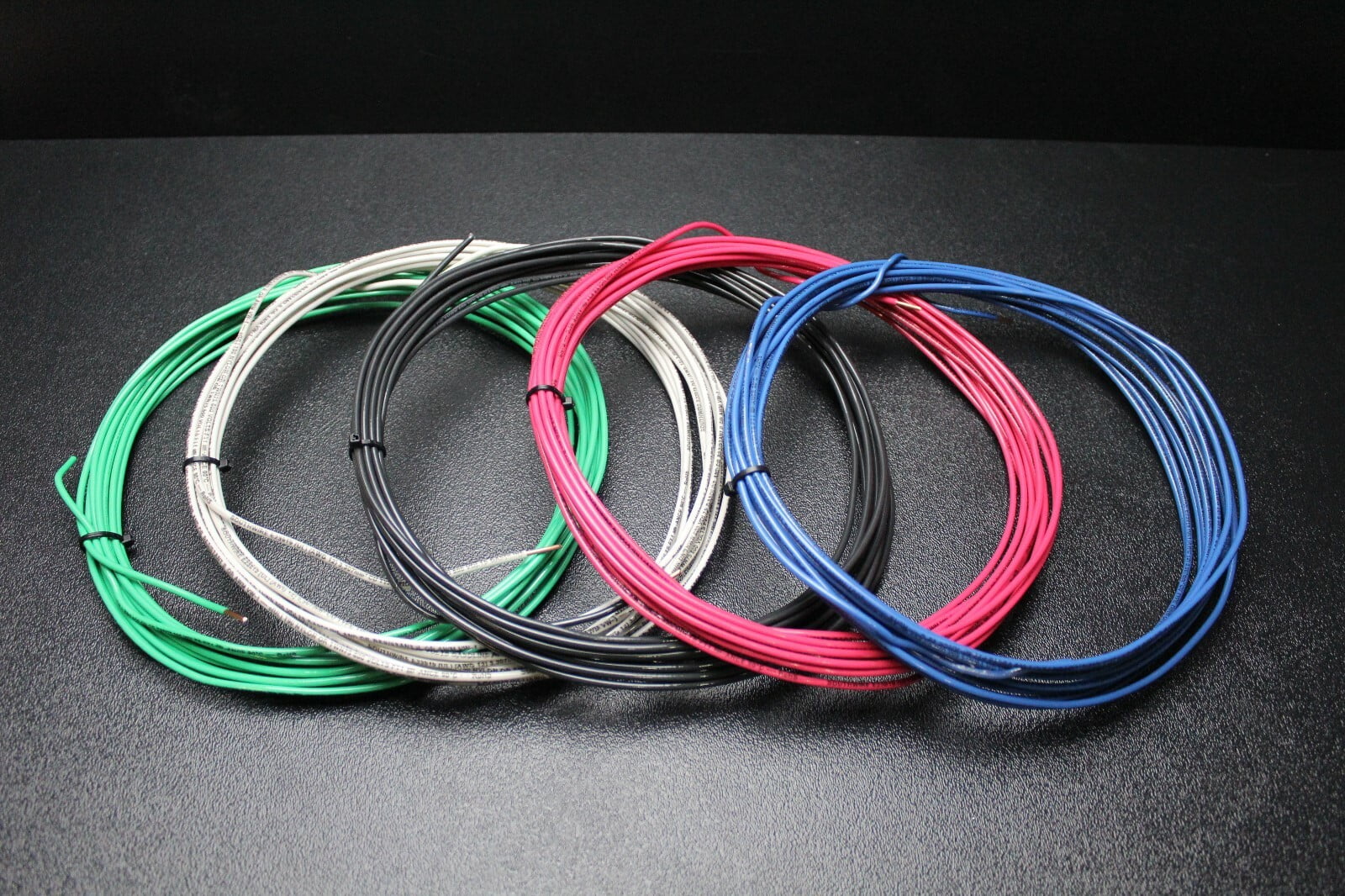 12 GAUGE THHN WIRE SOLID PICK 2 COLORS 25 FT EACH THWN 600V 90C CABLE ...