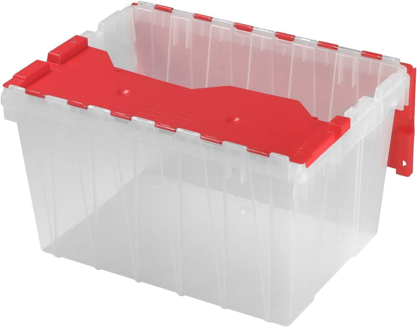12 Gallon Storage Container Nesting and Stackable Plastic Storage with ...