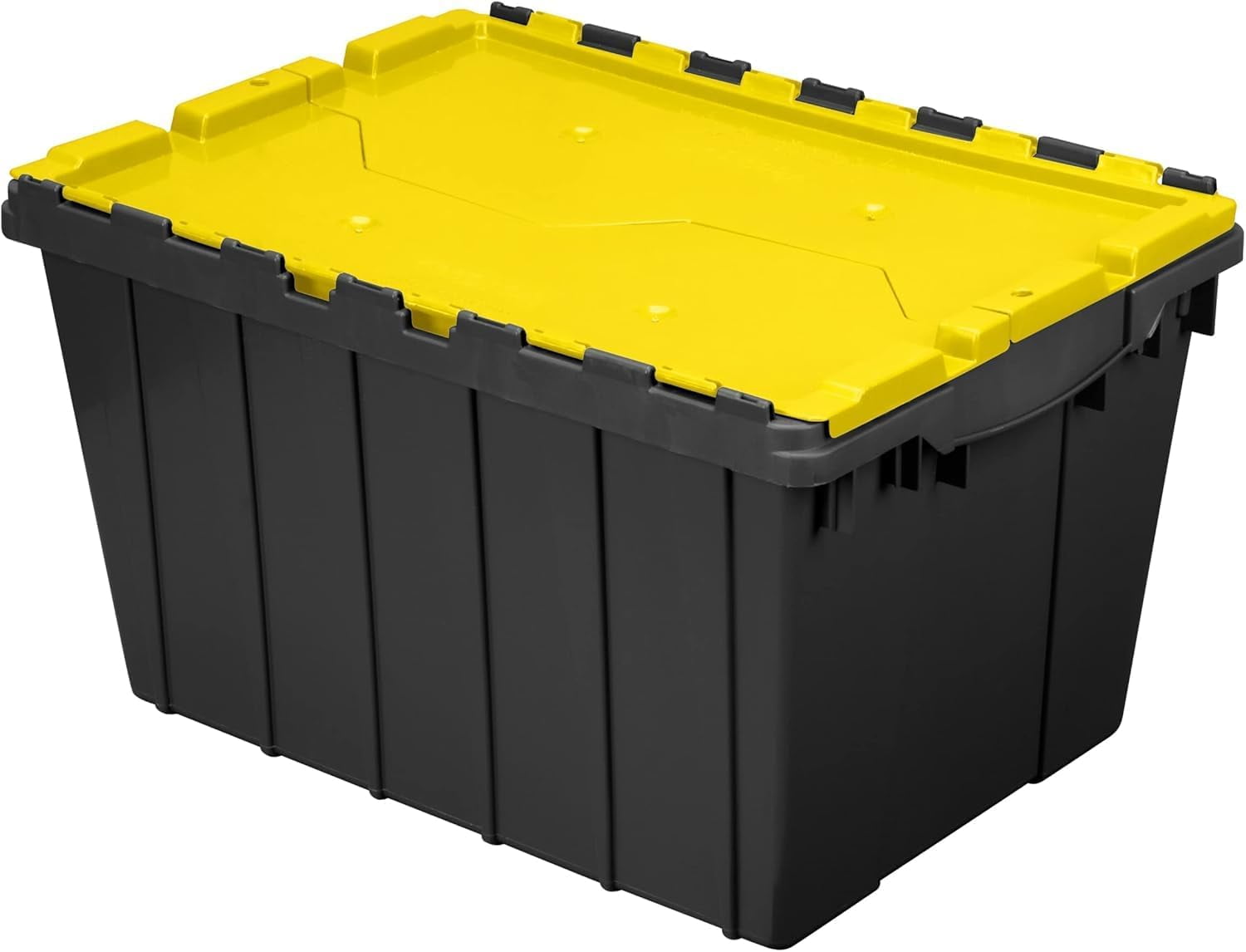 12 Gallon Storage Container Nesting and Stackable Plastic Storage with ...