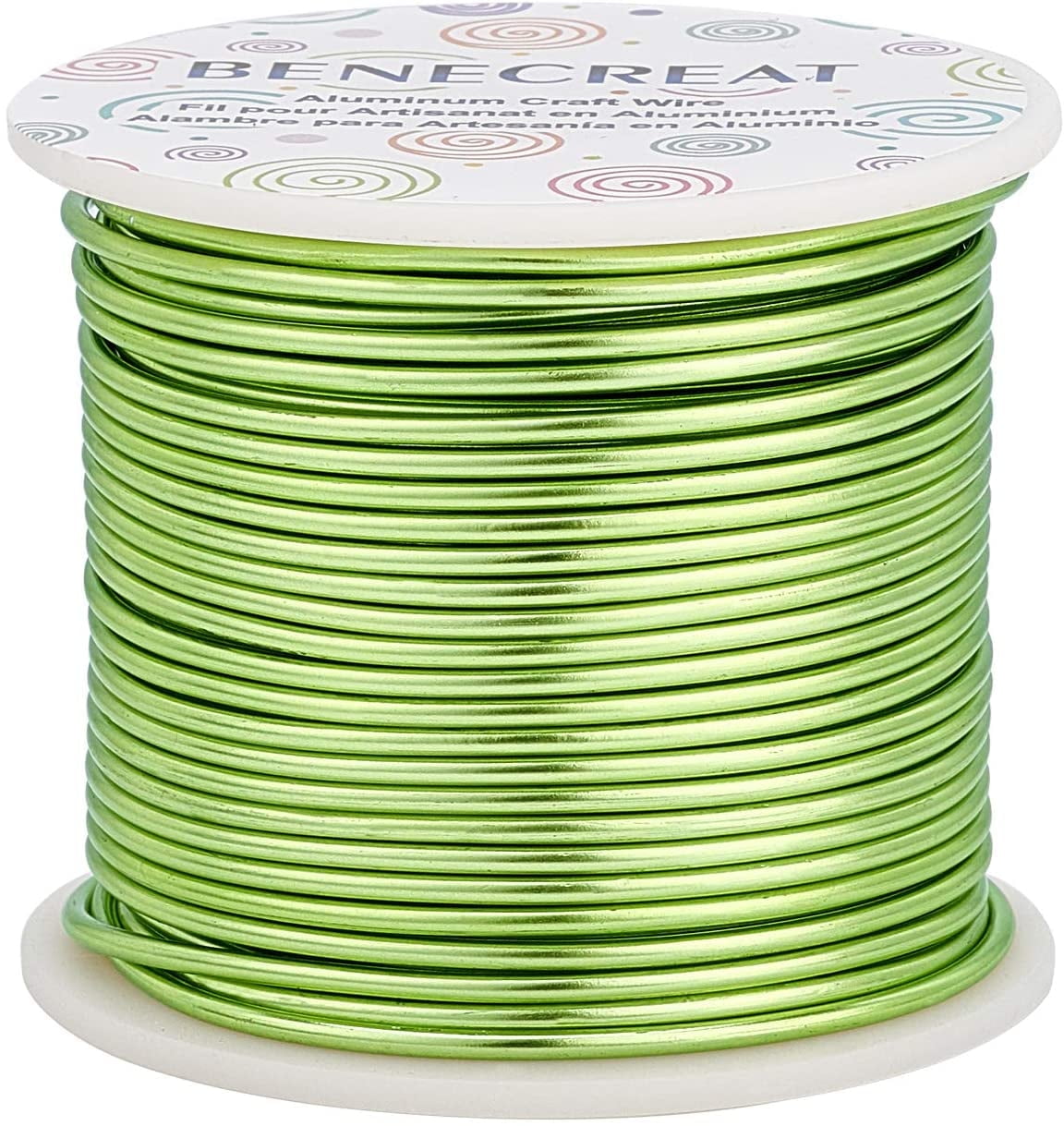 12 Gauge 100FT Tarnish Resistant Jewelry Craft Wire Bendable Aluminum ...