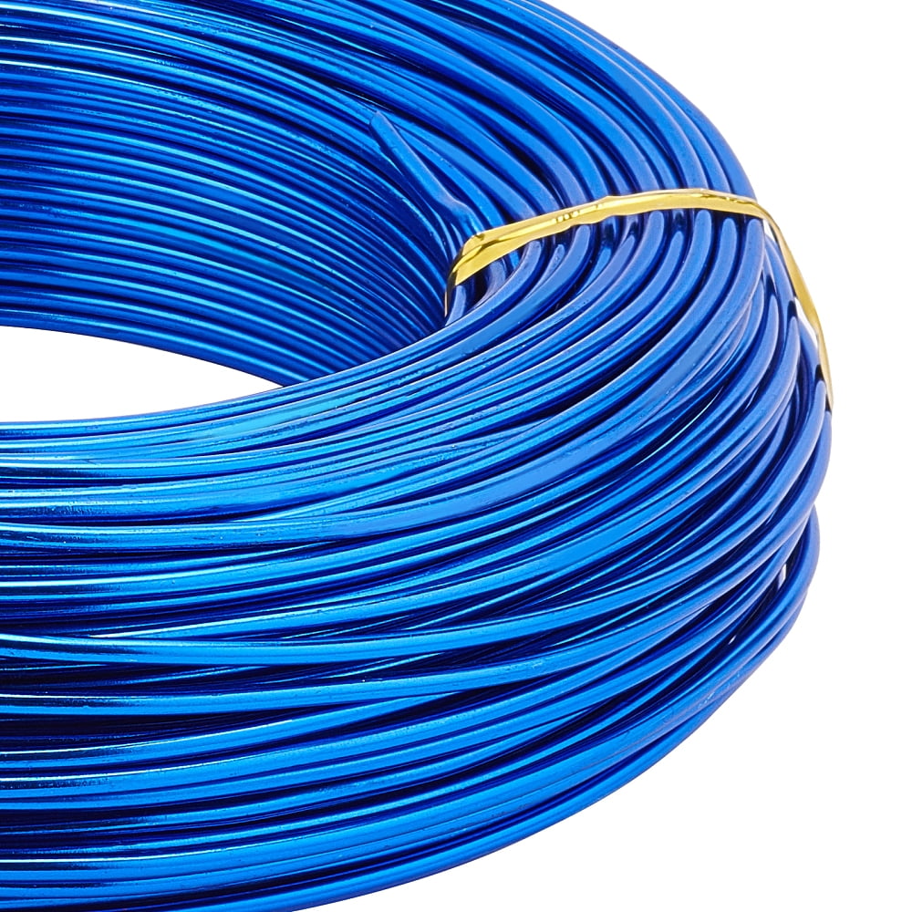 12 Gauge(2mm) Aluminum Wire 180 Feet(55m) Bendable Metal Sculpting Wire for Bonsai Trees Floral ...