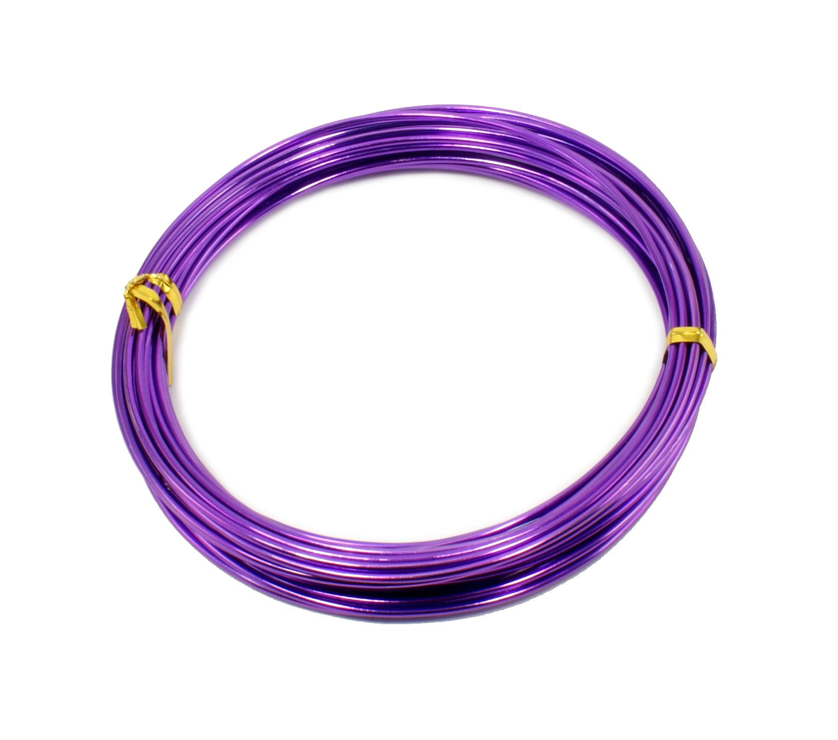 12 Gauge 2mm Purple Aluminum Craft Wire 10yds Long Jewelry Floral ...