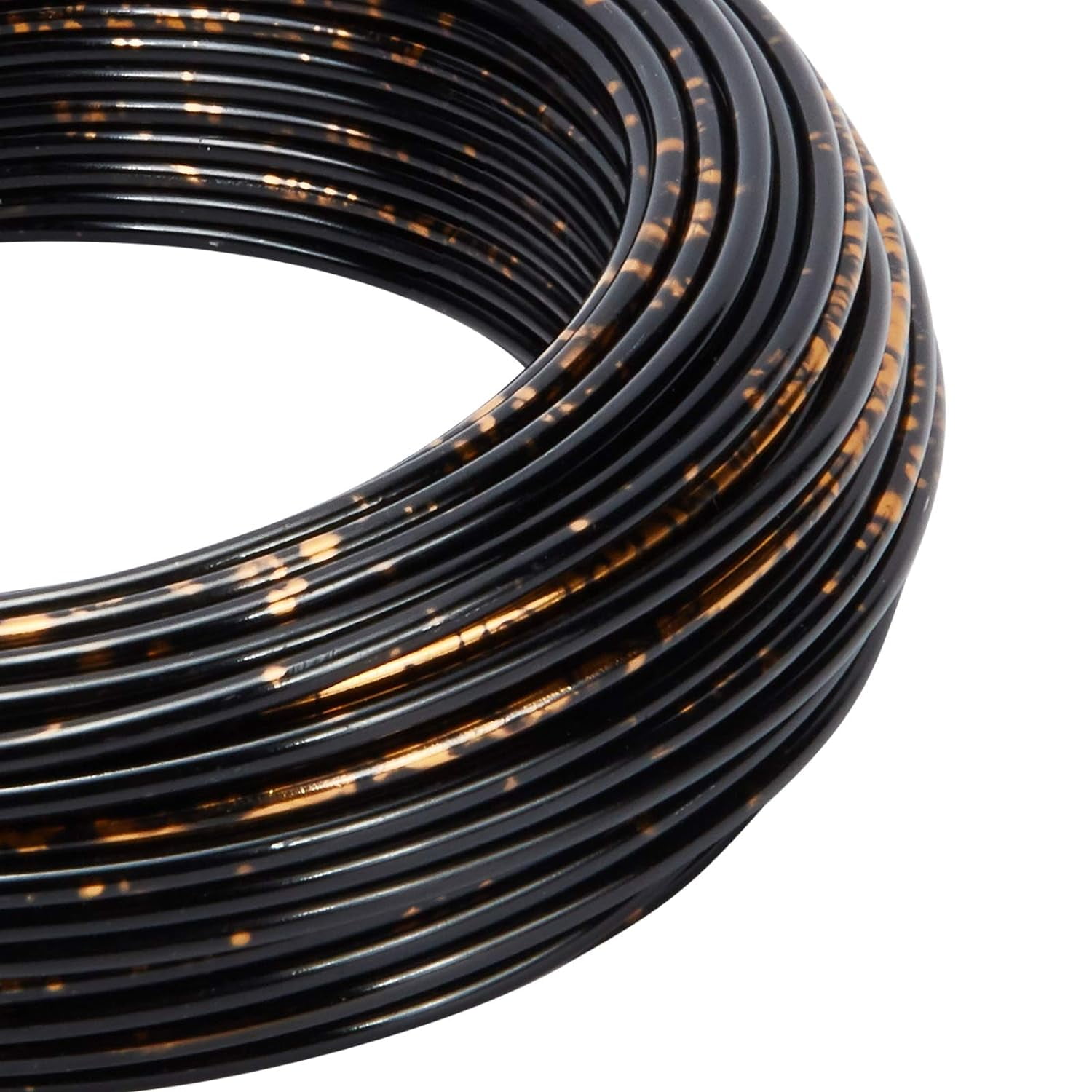 12 Gauge 75 Feet Multicolor Jewelry Craft Aluminum Wire Black Bendable ...