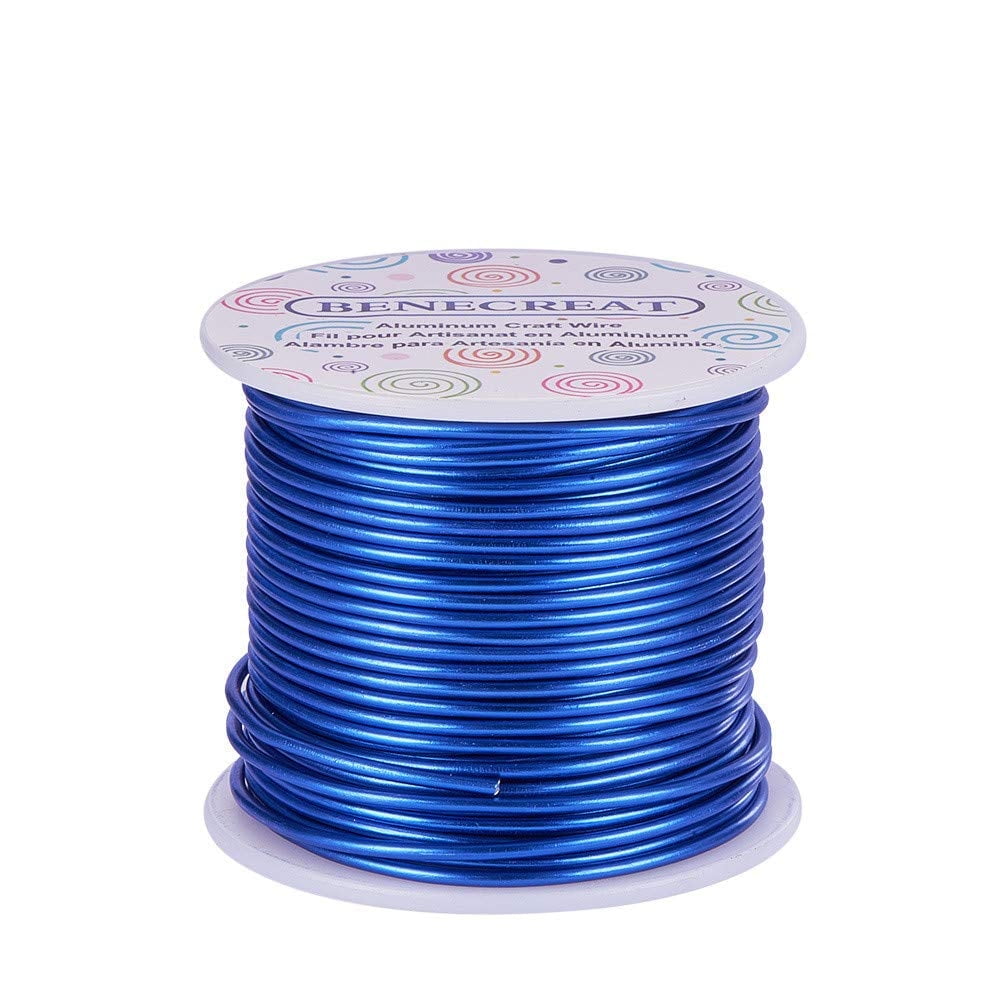 12 Gauge Jewelry Craft Aluminum Wire 100 Feet Bendable Metal Sculpting ...