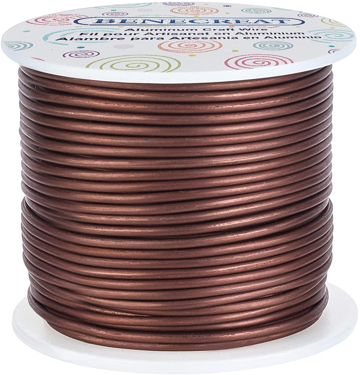 12 Gauge Matte Jewelry Craft Wire 100 Feet Tarnish Resistant Aluminum ...