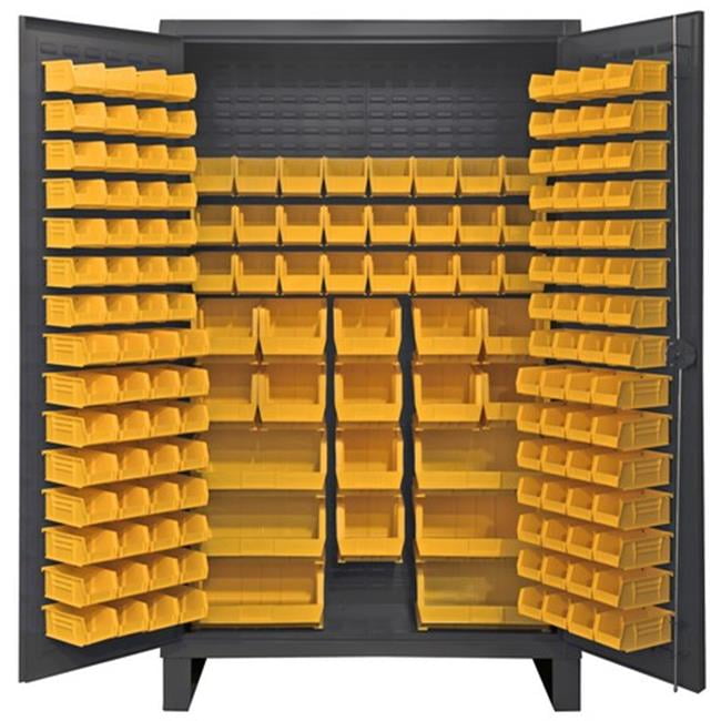 12 Gauge Recessed Door Style Lockable Cabinet with 162 Blue Hook on ...