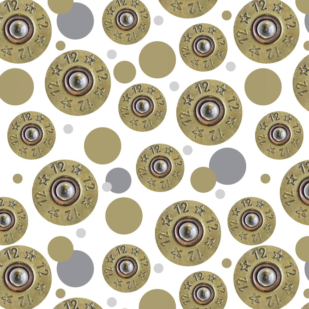 12 Gauge Spent Shell (Image Only) Premium Gift Wrap Wrapping Paper Roll ...