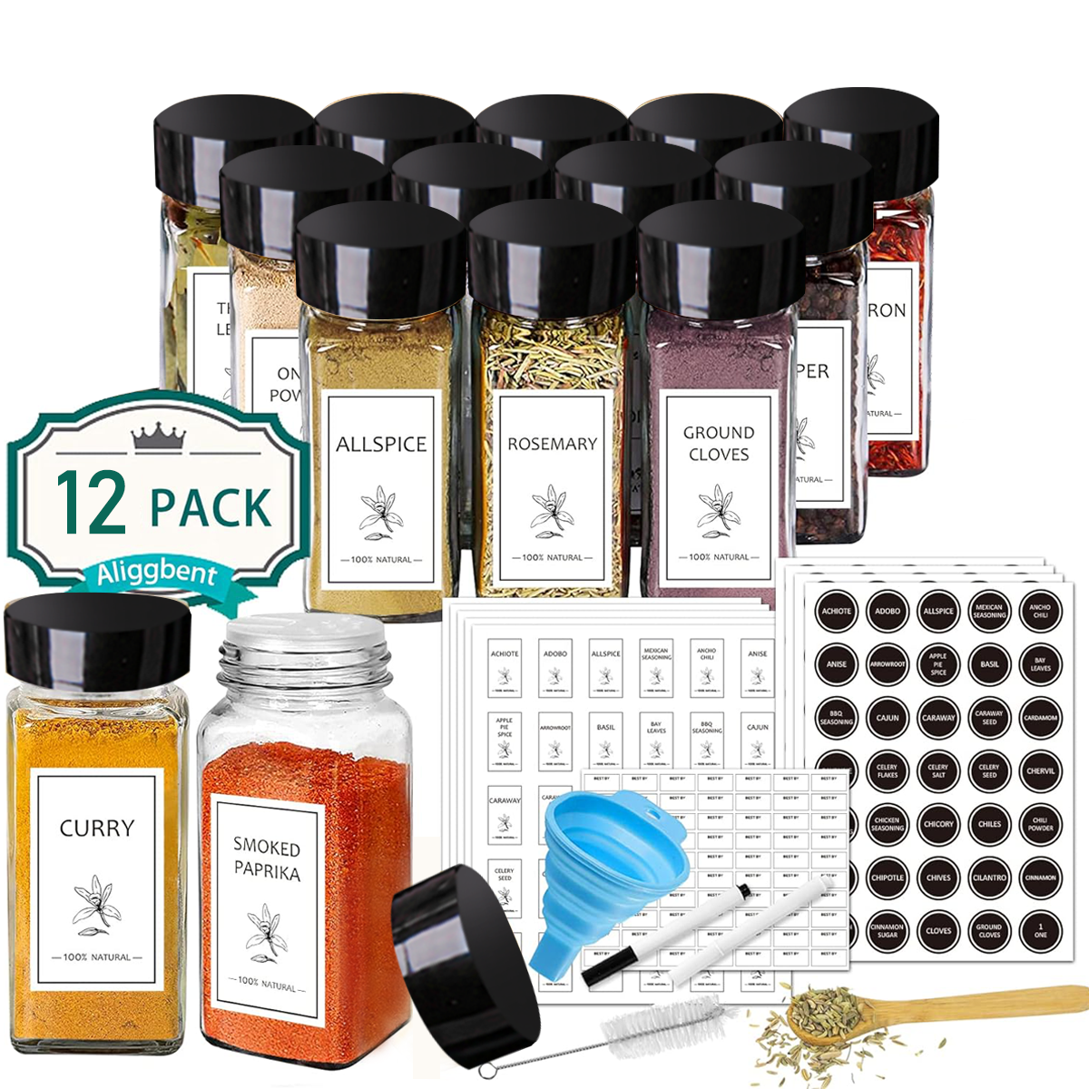 DaPur Bamboo 3 Tier Spice Can FK8942 - Walmart.com