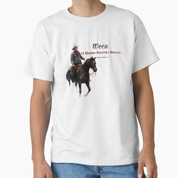 12 Golden Country Greats Outlaw Icon T-Shirt - Walmart.com