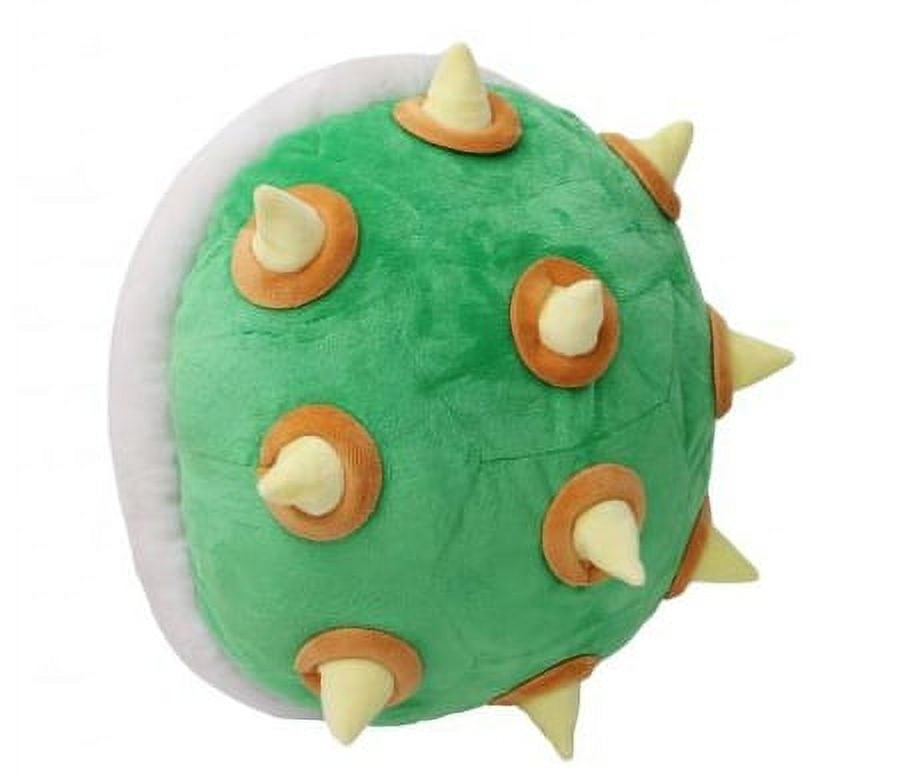 12" Green Bowser Koopa Troopa Backpack Turtle Shell Yellow Spiked Soft ...