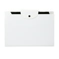12-Grid Accordion Expandable File Folder White A4 Paper Organizer for ...