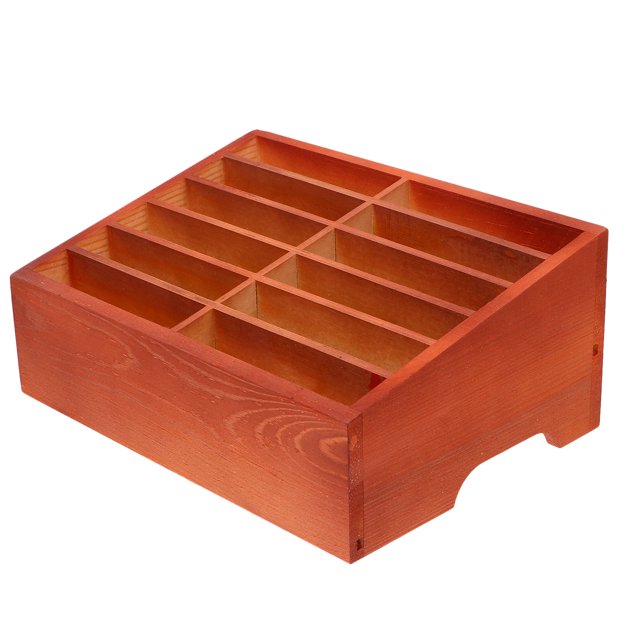12 Grids Mobile Phone Storage Box Desktop Organizer Multi Laptop Rack ...