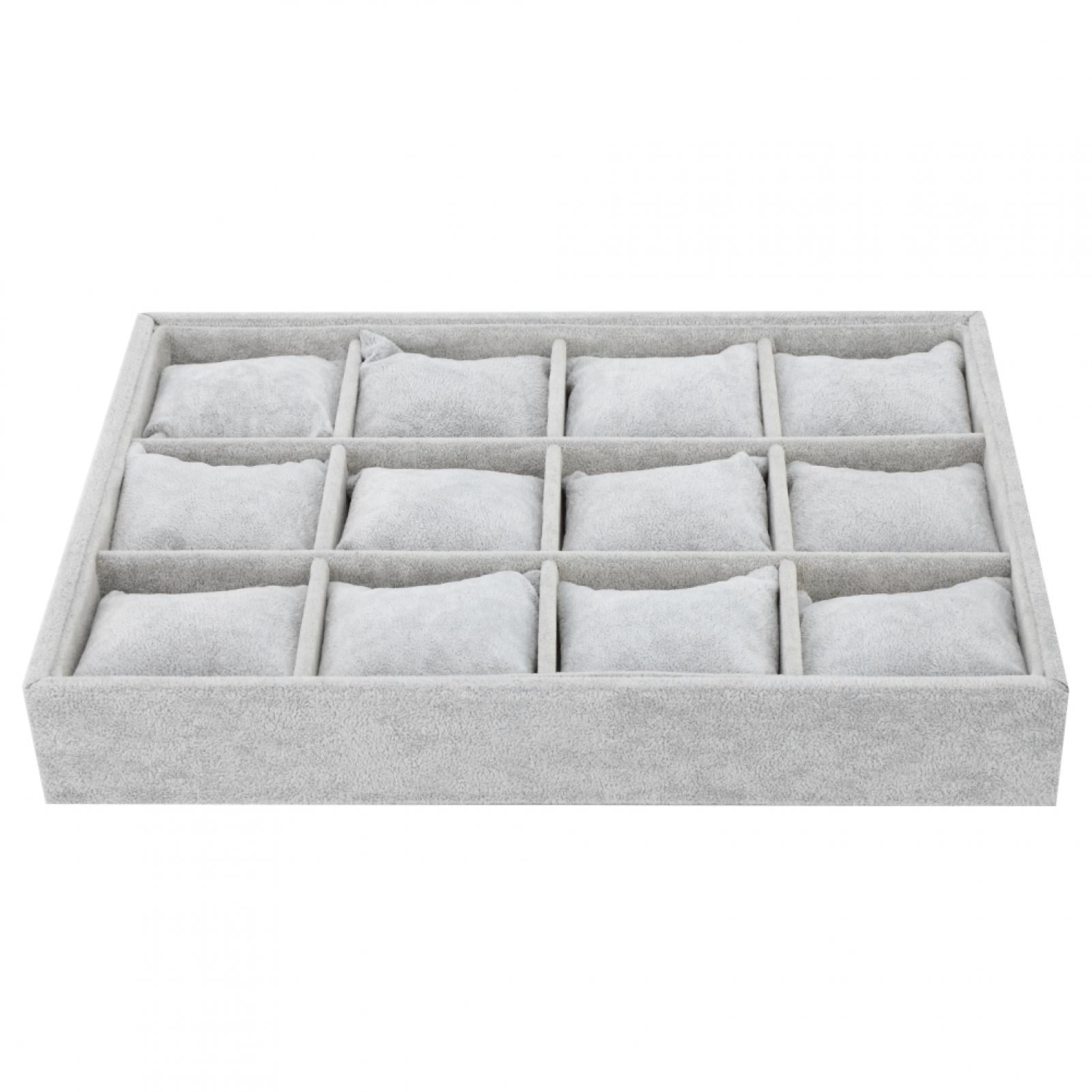 12 Grids Watch Storage Box Bracelet Case Organizer Jewelry Display ...
